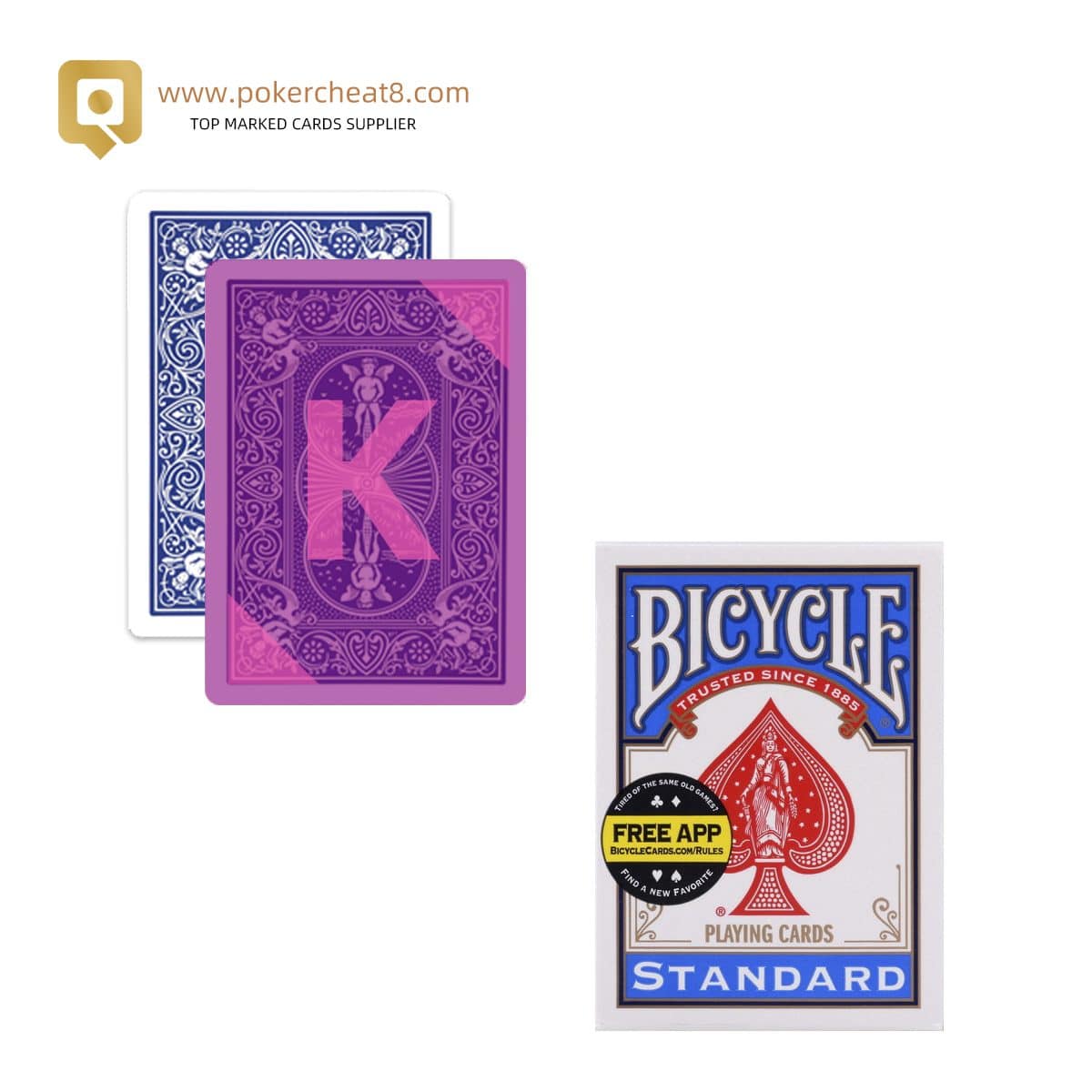 Bicycle marked playing Cards Cheating game | GPT